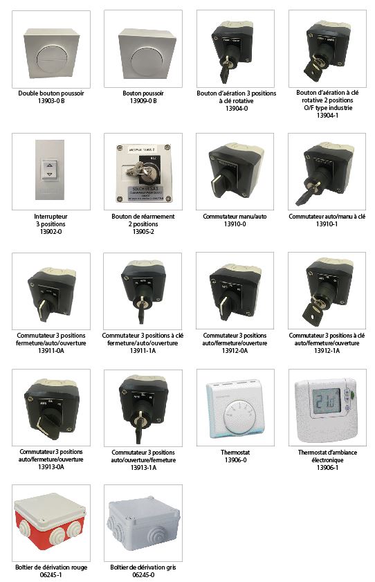 Accessoires électriques